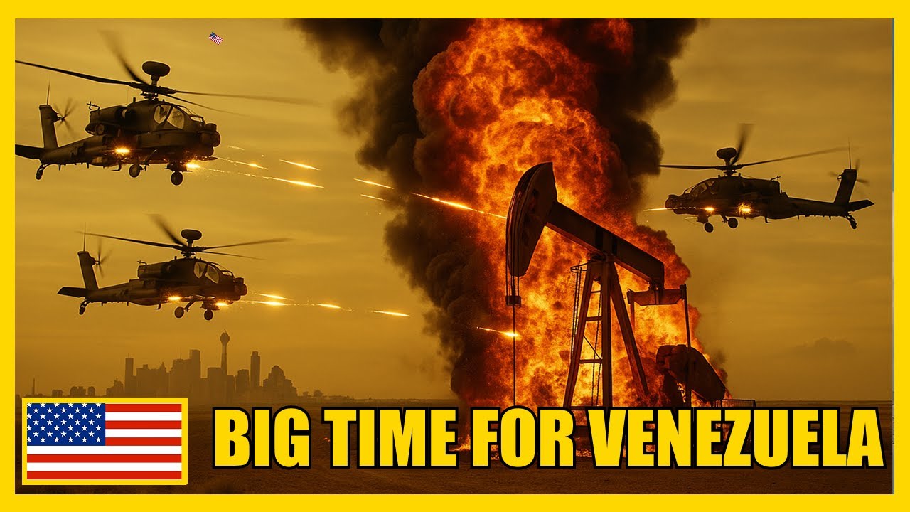 25 Apache Helicopters Vs Oil Cartel Empire - The Venezuelan Massacre ...