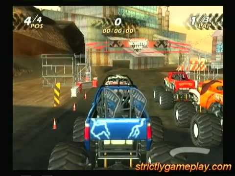 Monster Jam PS2 Gameplay - YouTube