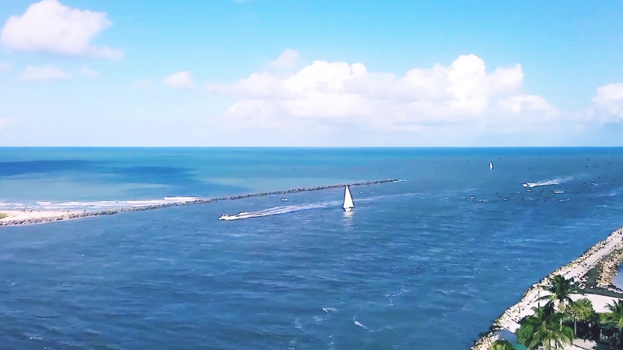 Drone view of Jetty Park Fort Pierce, Fl. ZLRC SG906 PRO 2 - YouTube
