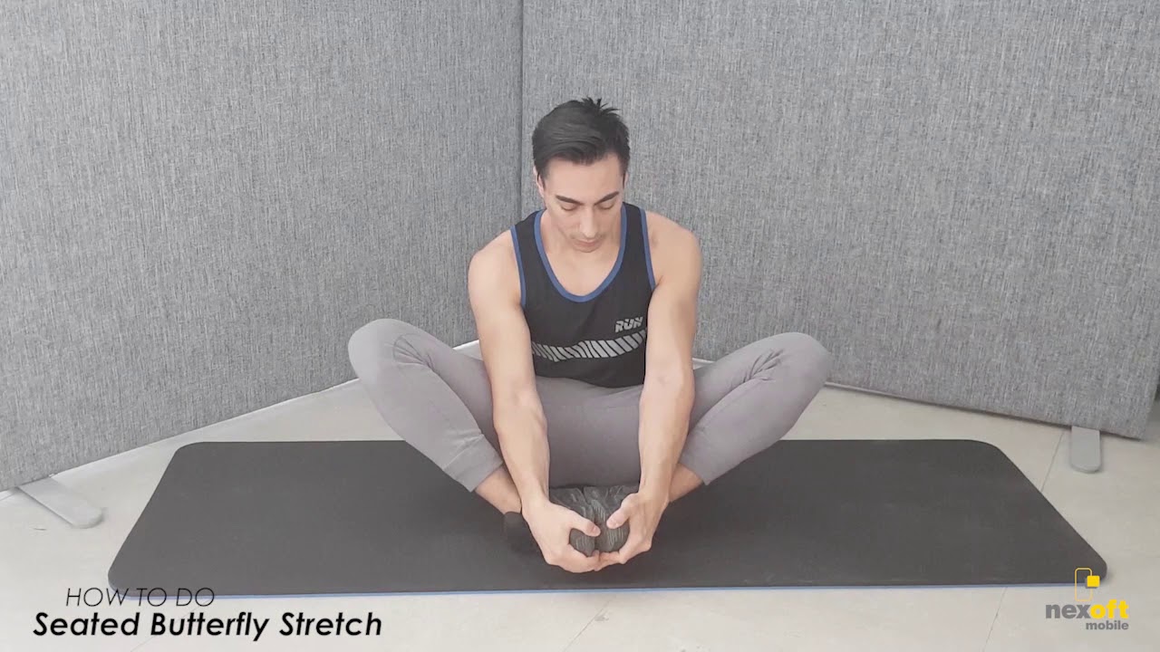 How To Do: Seated Butterfly Stretch - YouTube