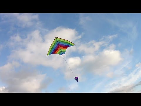 Flying a Delta Kite 20221117 - YouTube