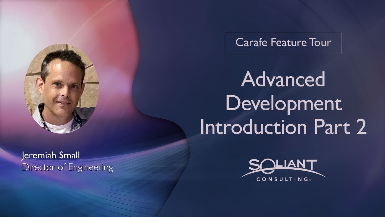 Advanced Development Introduction Part 2 - YouTube