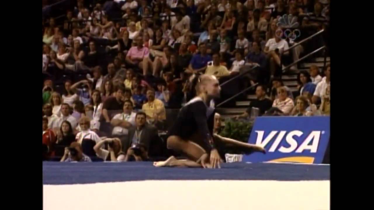 Courtney McCool - Floor Exercise - 2004 U.S. Gymnastics Championships ...