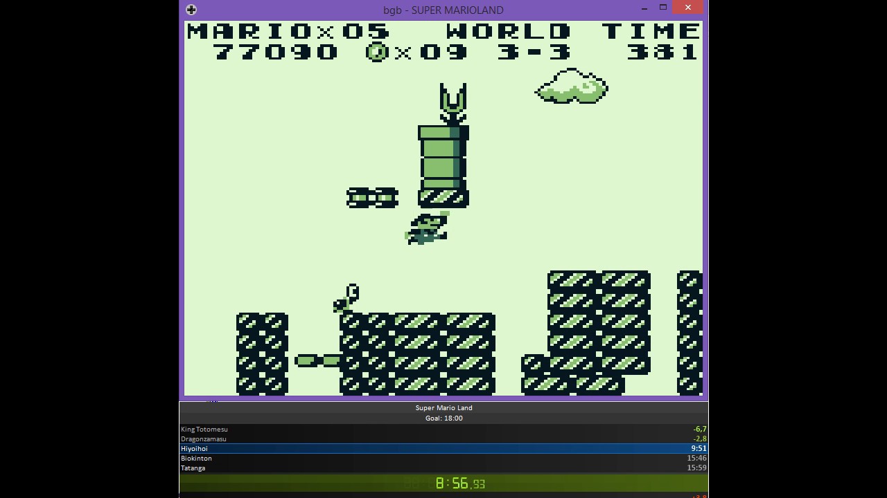Super Mario Land speedrun 15'35'' - YouTube