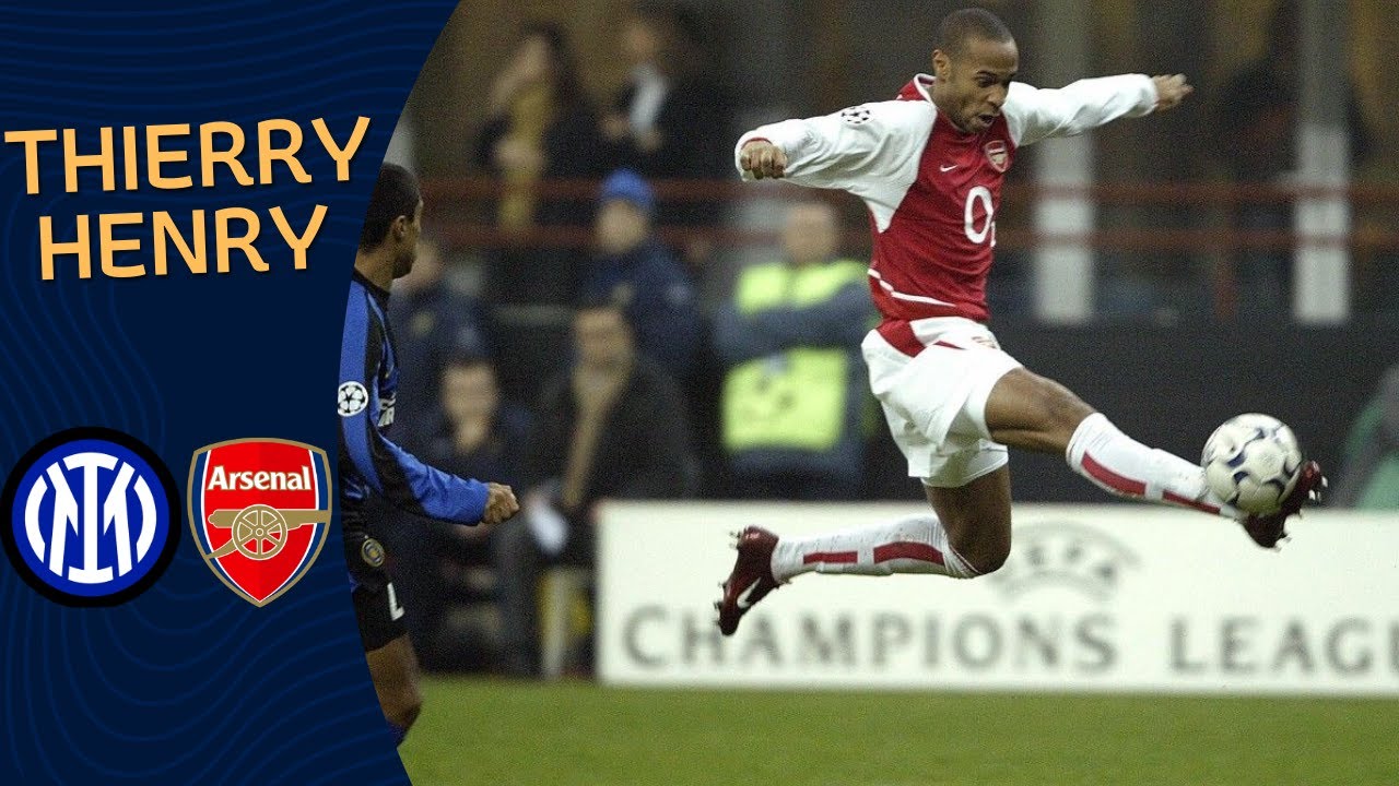 Thierry Henry's Fantastic Goal | Inter Milan v Arsenal | UEFA Champions ...