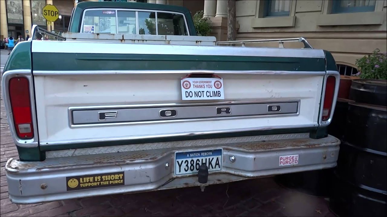 Halloween Horror Nights PURGE Props at Universal Studios Florida in ...