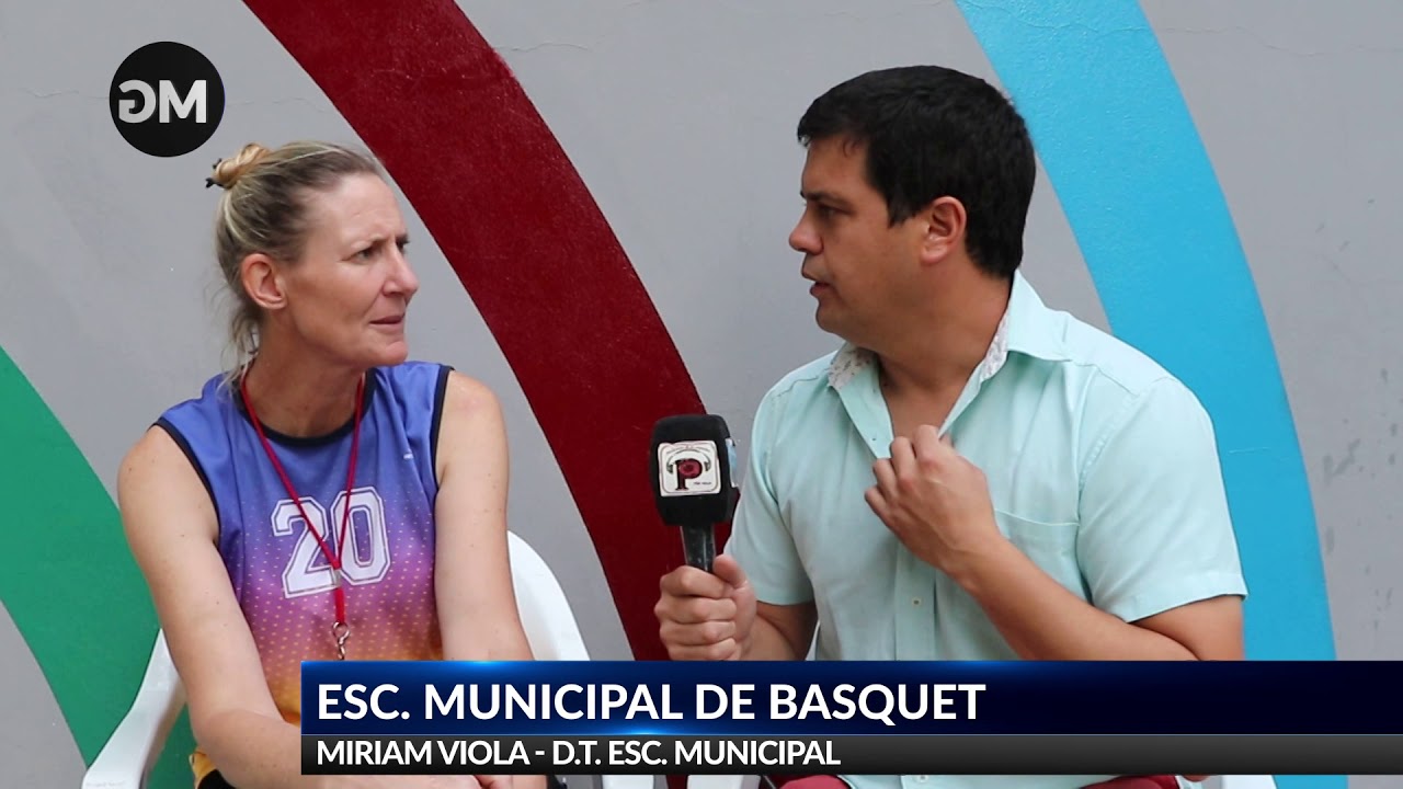 Miriam Viola Escuela municipal de basquet - YouTube