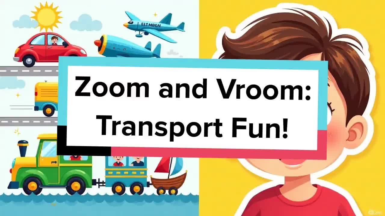 Zoom and Vroom: Transport Fun! - YouTube