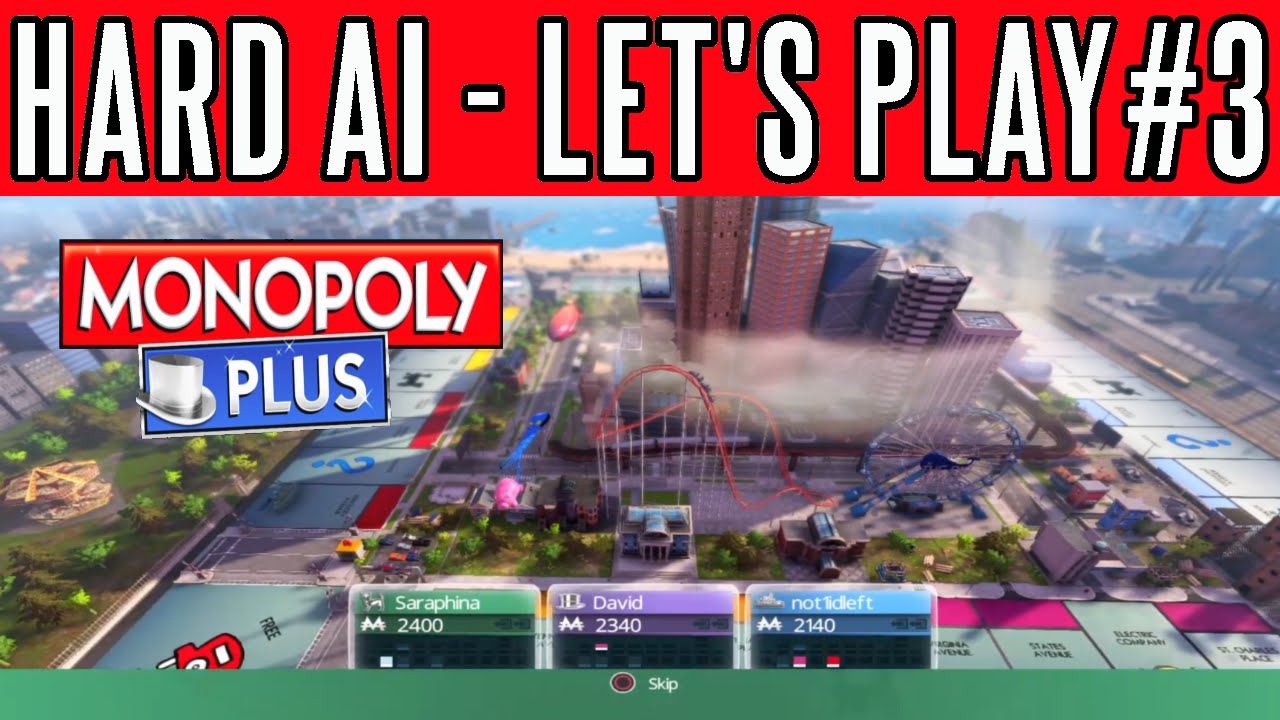 Monopoly Plus Let's Play #3 | Playthrough | Walkthrough | Funny ...