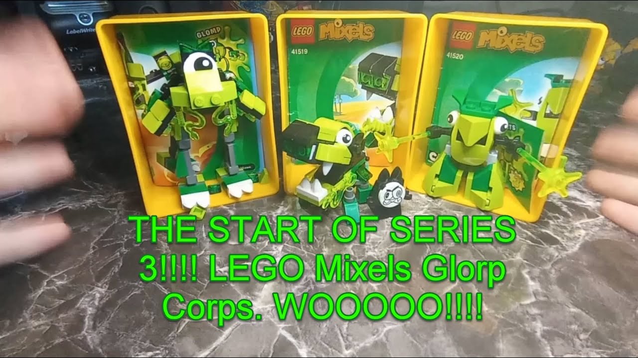 Mixels S3 Glorp Corp -Toy Review #12 - YouTube