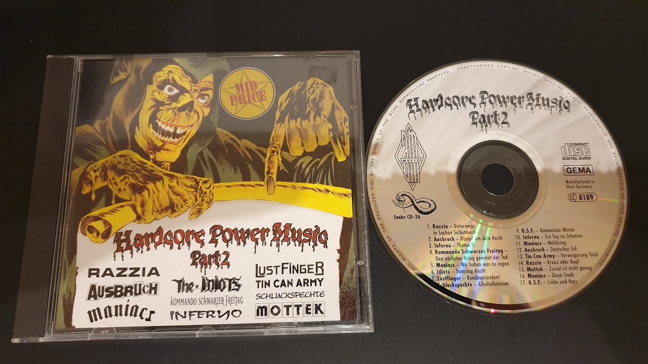 Various – Hardcore Power Music Part 2 (Full Album, LP 1984, CD 1995 ...