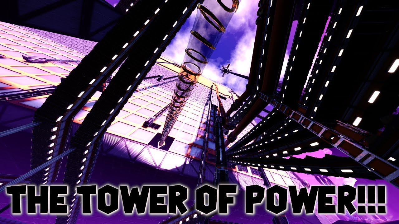 My 400 hour Mega Base Tour - The Tower of Power - Satisfactory - YouTube