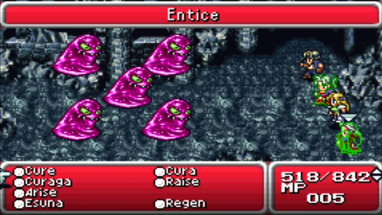 Final Fantasy 6 Advance (GBA) Boss #66 Flan Princesses - YouTube