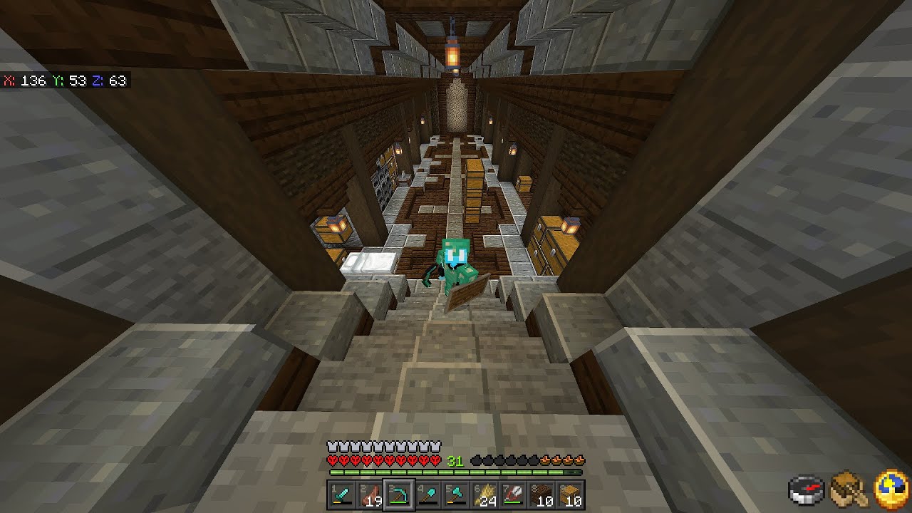 Quick trip to the Deep Dark?! But not before we build our MEGA SMELTER ...
