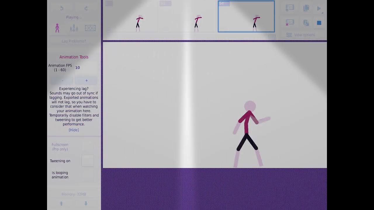Second stick node animation - YouTube