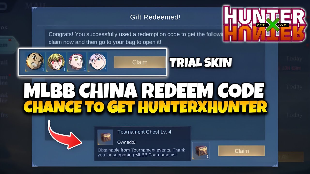 NEW MLBB CHINA SKIN REDEEM CODE CLAIM FREE SKINS AND CHANCE TO GET ...
