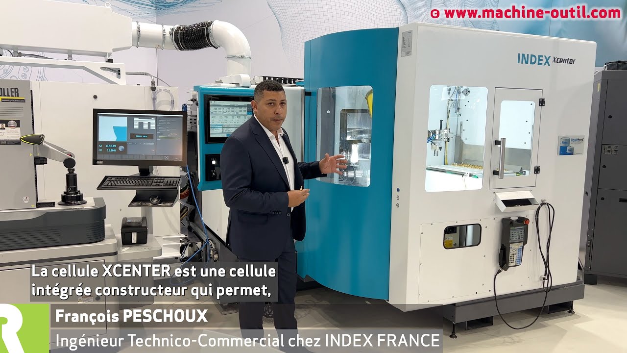 Tour de décolletage robotisé pour chargement déchargement sur palettes ...