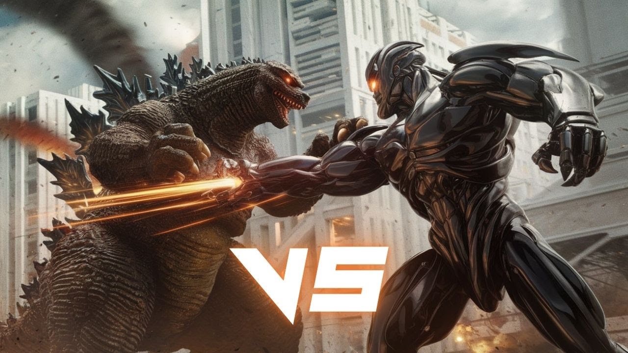 Godzilla vs Jaeger | AI | Animated Fight - YouTube