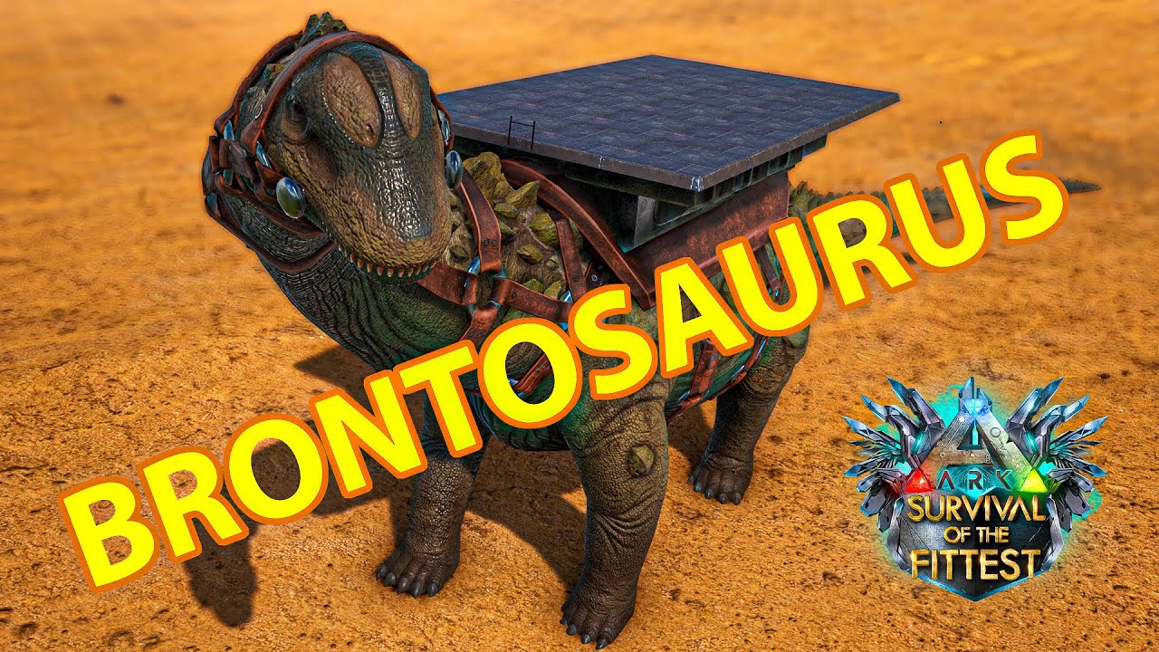 First Time Solo Bronto Tame In 😍| ARK: Survival of the Fittest | With ...