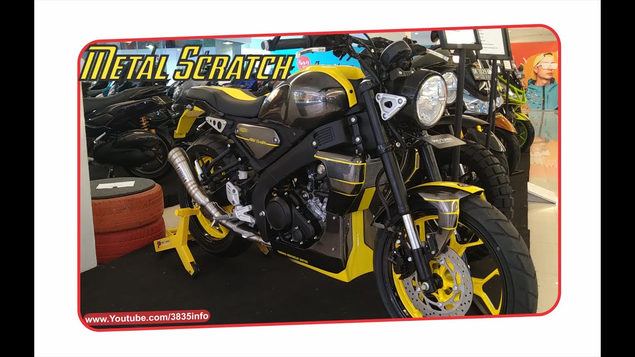 Modifikasi XSR155 Simple Keren | Warna Kuning - YouTube