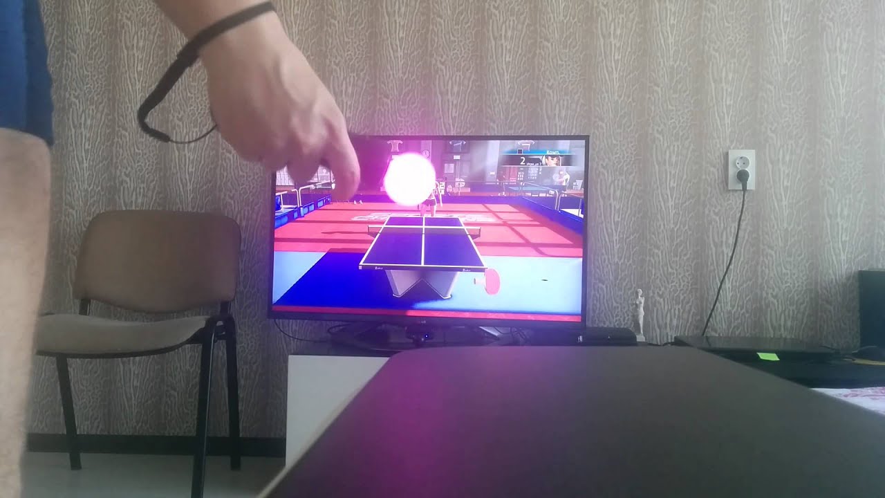 Ping pong gameplay ps3 move (Настольный теннис) - YouTube