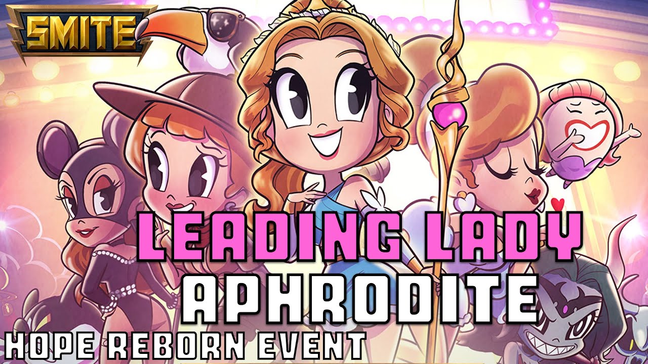 SMITE Skin Vorstellung, Leading Lady Aphrodite T5! / German Hope Reborn ...