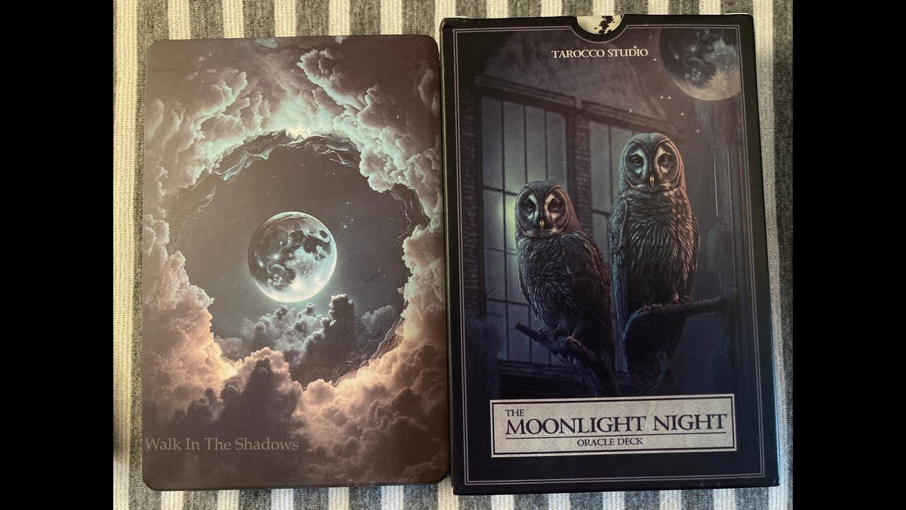 The Moonlight Night Oracle Lenormand by Tarocco Studio Quick Flip ...