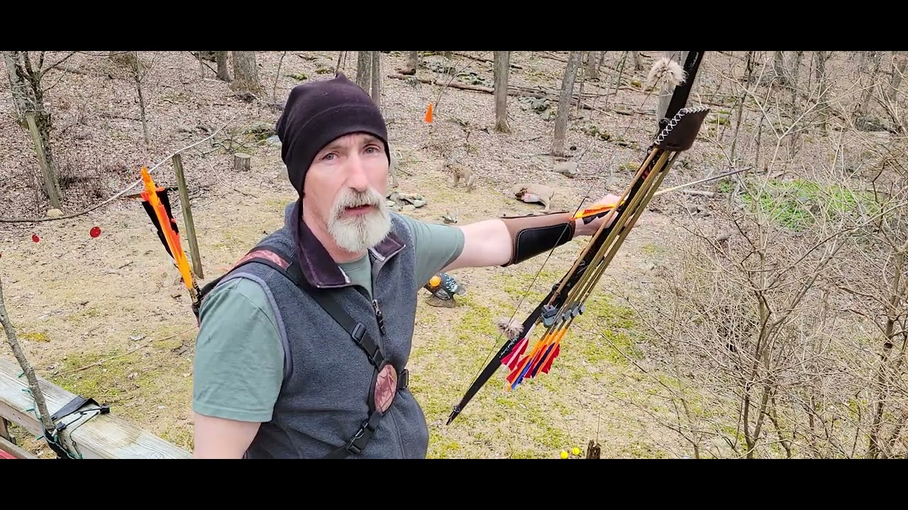 traditional archery shooting tip. improving your shooting arm. Aim ...