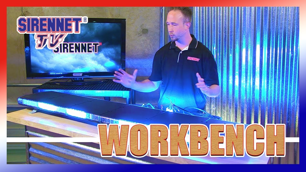 Code 3 Defender QuadCore LED Lightbar - YouTube