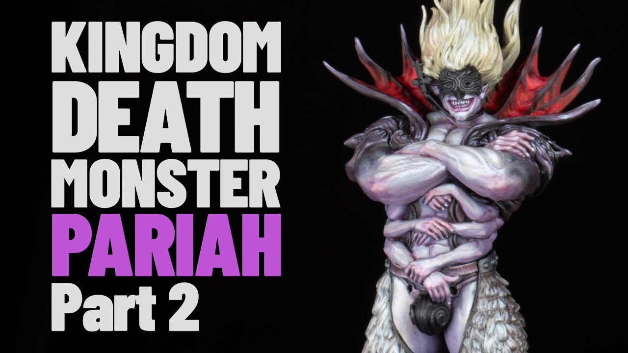 KDM Pariah Part 2, Painting Fur, Black Leather and Stone Faces - YouTube