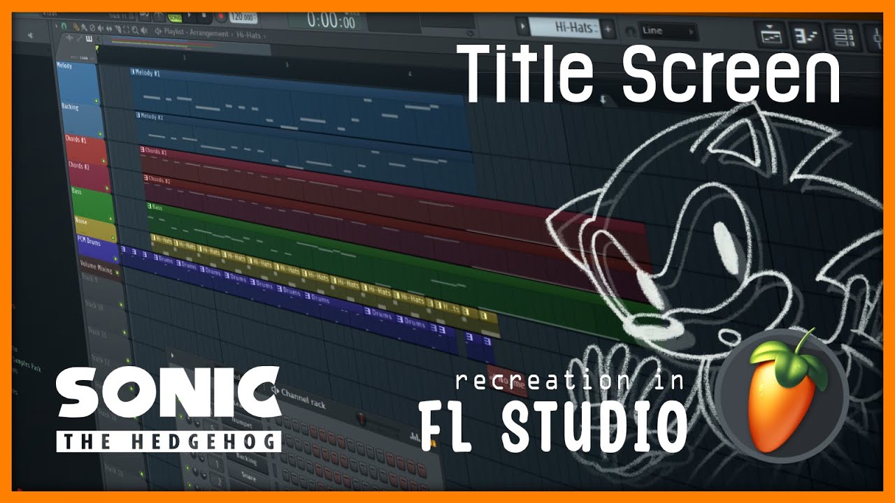 Sonic the Hedgehog: Title Screen - FL Studio Recreation - YouTube