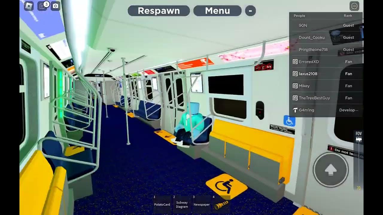 Roblox PTA: Fifth Av Lines - R211T K Train Ride from 10th Street to Halson Terminal - YouTube