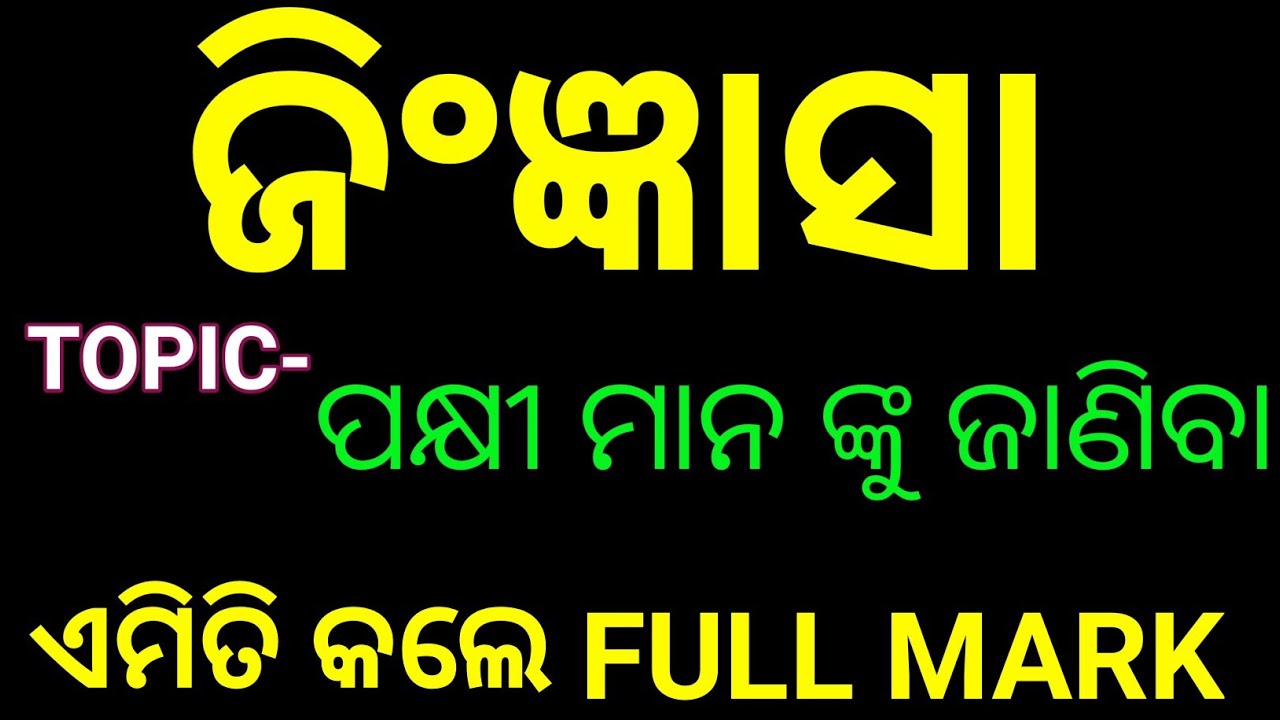 jingyasa project / jingyasa project asa pakhi mananku janiba / jingyasa ...