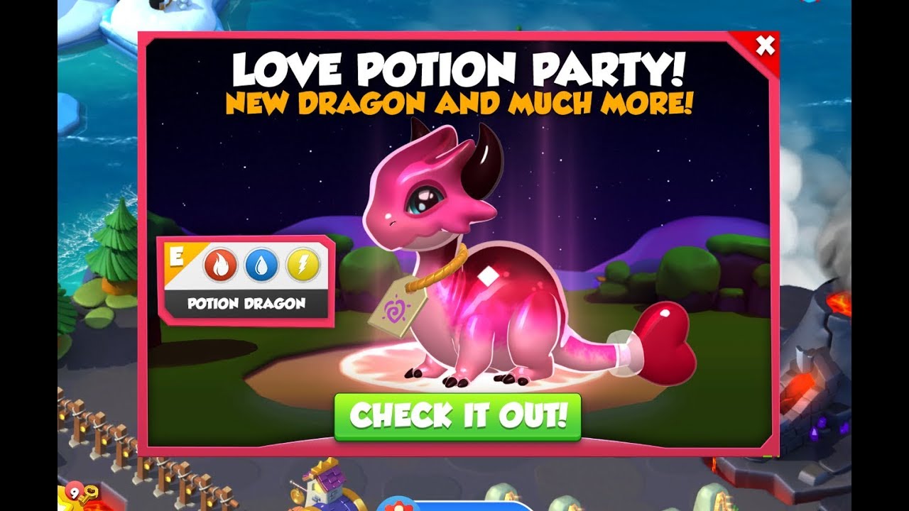 #DML [Event] Love Potion Party - Dragon Mania Legends - YouTube