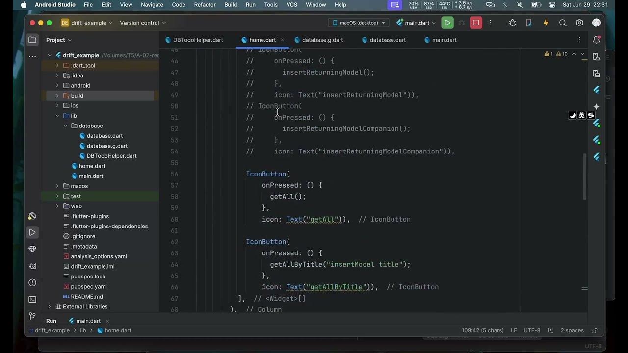 Flutter Drift Get - YouTube
