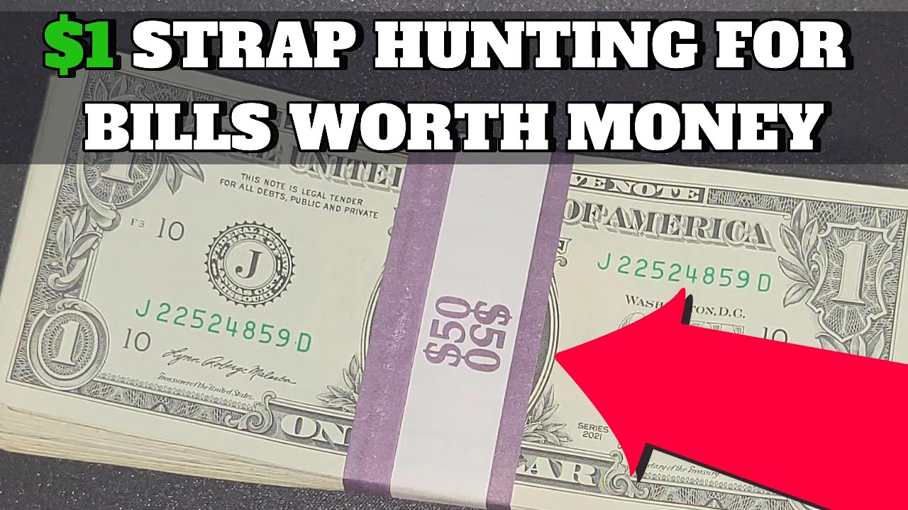 $50 STRAP SEARCH Star Notes and Fancy Serial Numbers Worth Money - YouTube