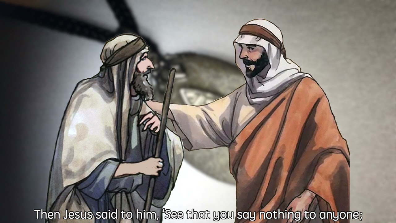 Matthew [8:1-4] Jesus Cleanses a Leper - YouTube