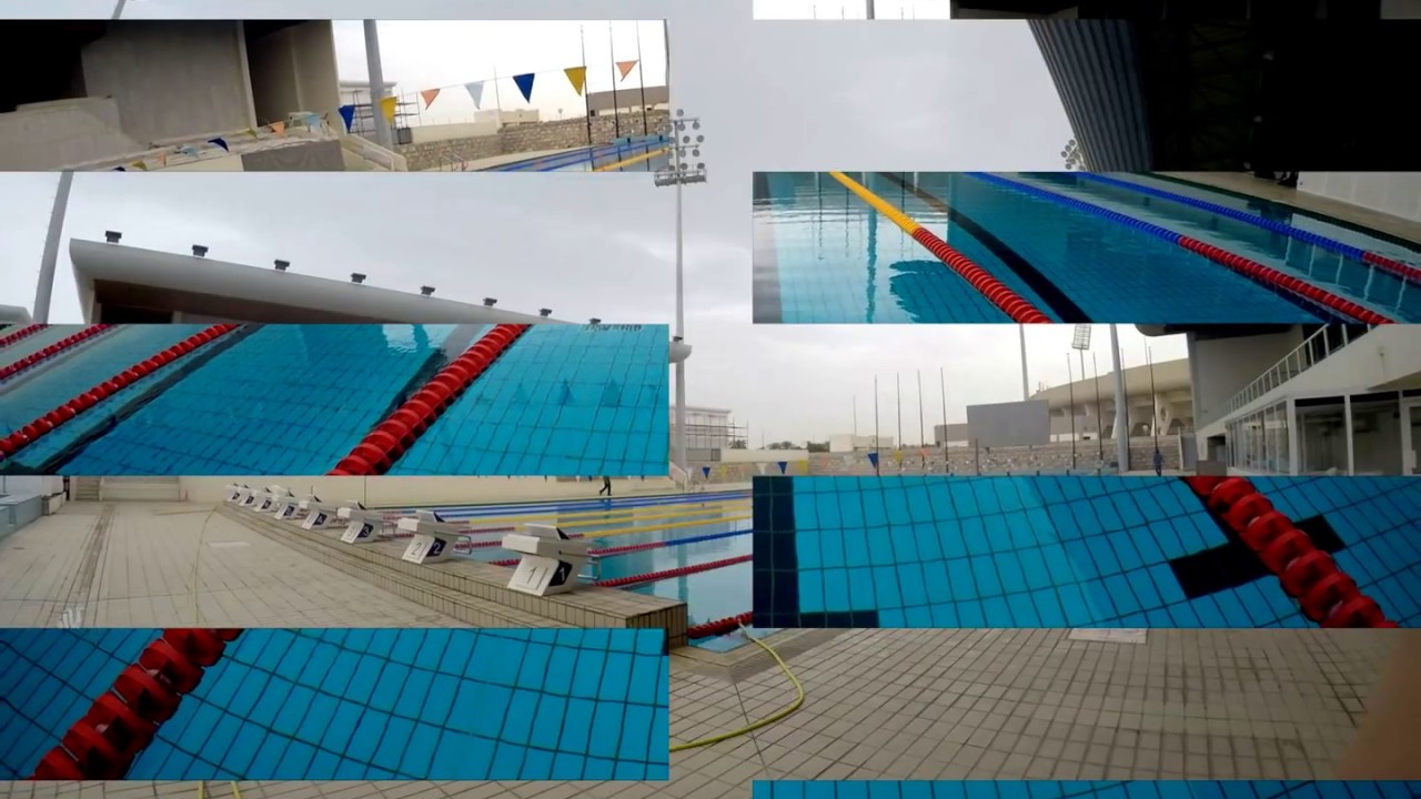 sultan qaboos sports complex swimming pool (50m) - YouTube