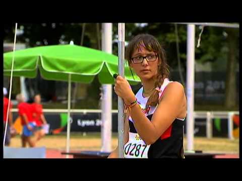 Athletics - Pamela Lejean - women's javelin throw F52/53 - 2013 IPC Athletics World C...