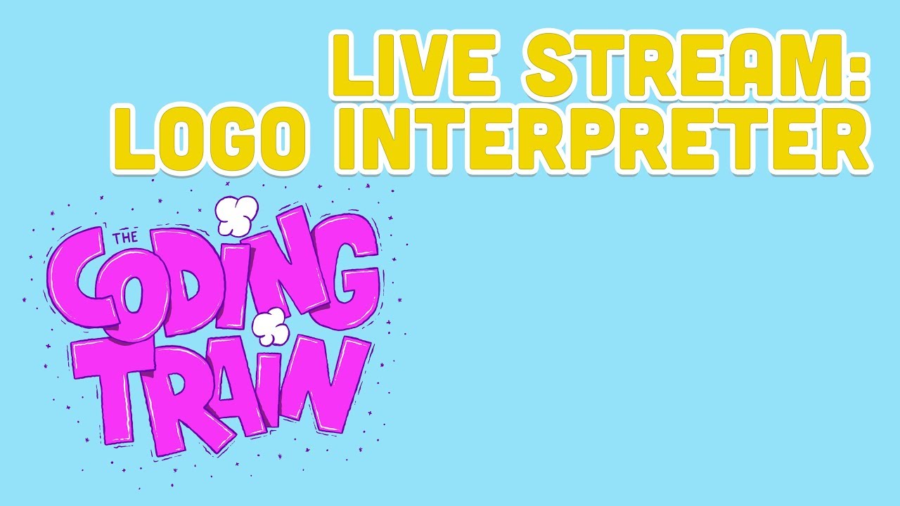 Coding Train Live 158: Logo Interpreter - YouTube