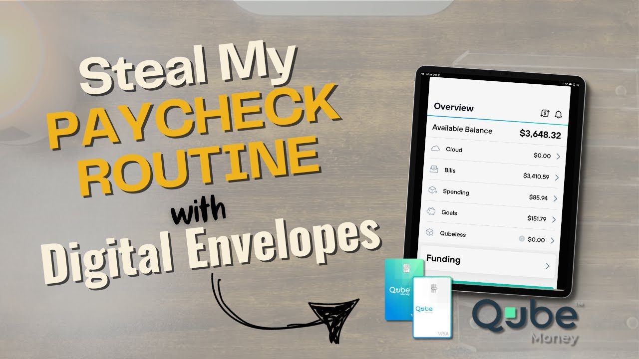 How I Budget My Bi-Monthly Paycheck using Digital Envelopes - YouTube