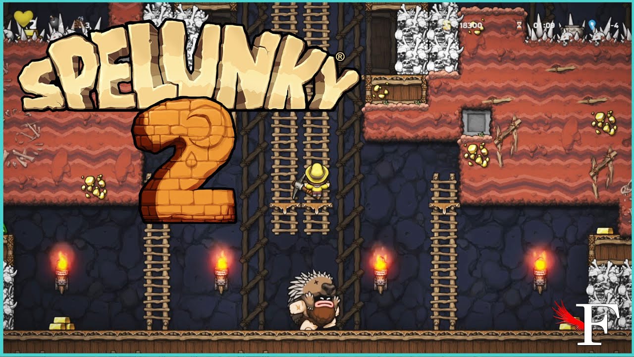 O PRIMEIRO BOSS - SPELUNKY 2 - #2 PTBR - YouTube