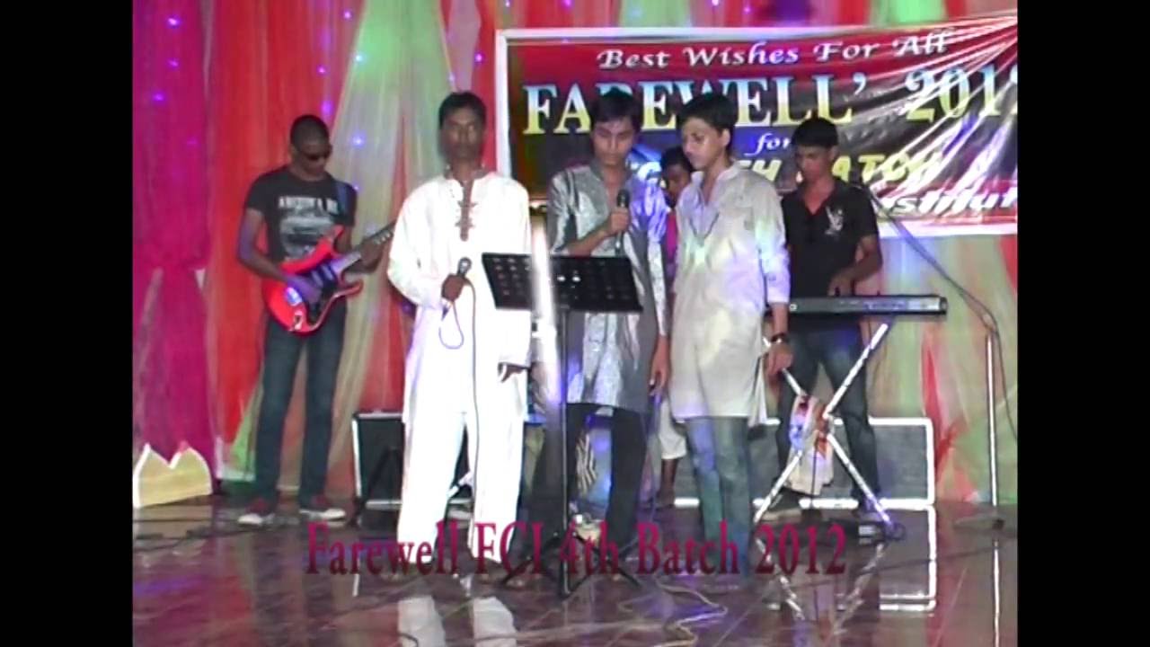 Feni Computer Institute, FCI Farewell Song - YouTube