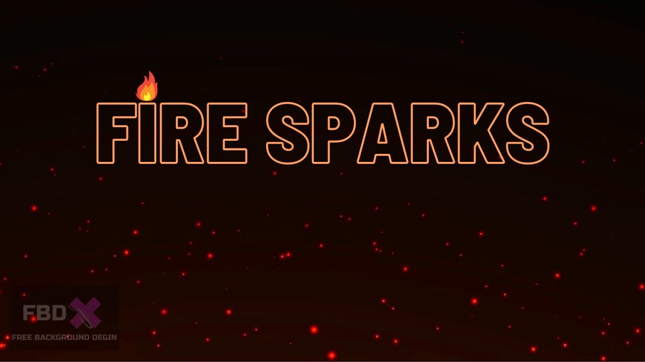 Fire Embers Loop | Fire Sparks | Fire Embers Green Screen | New Black ...