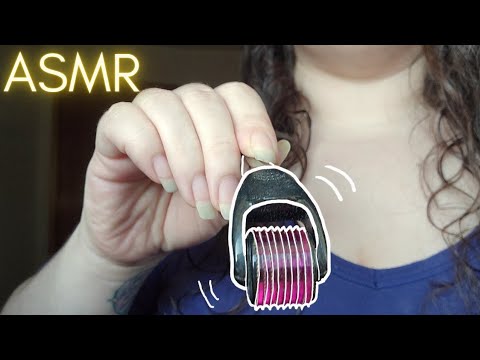 Lofi ASMR | Rolling Up & Around Camera with Dermaroller - YouTube