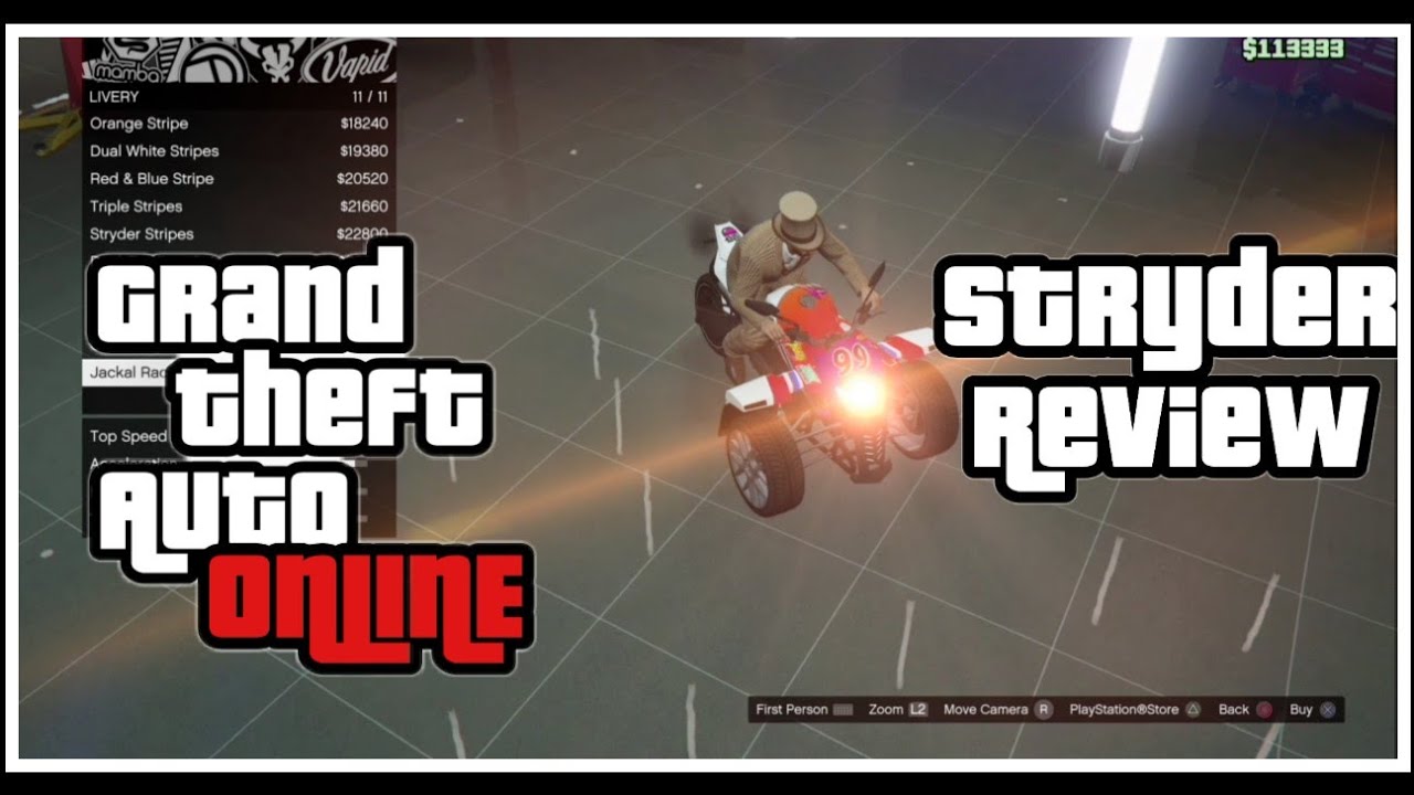 Stryder Review GTA 5*ONLINE* - YouTube