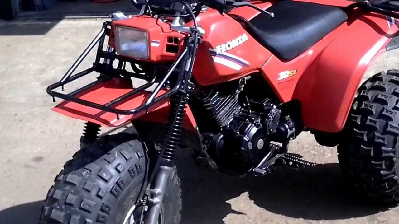 Honda 250 SX 85 ATC Swiss Power - YouTube