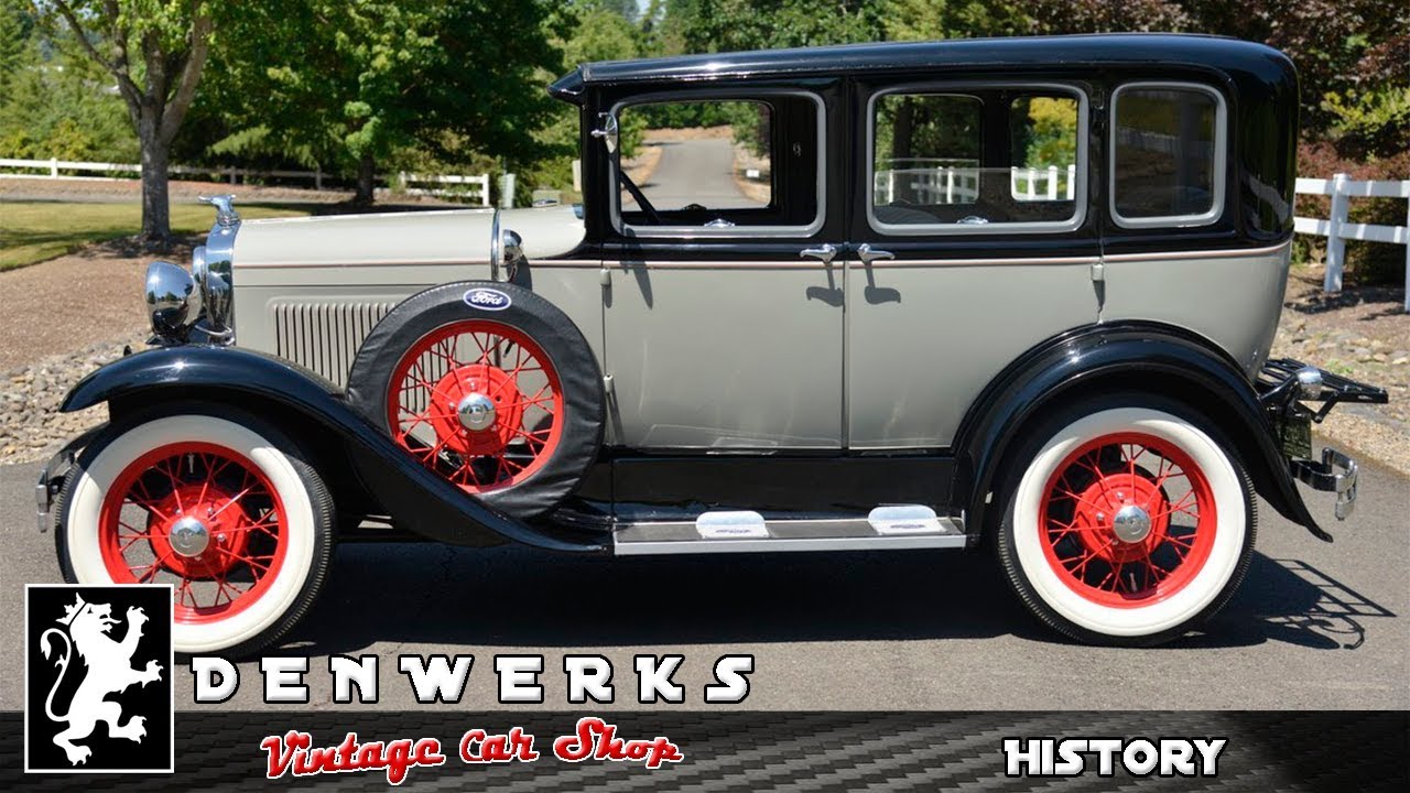 Ford Model T A & B 1908 - 1934 - Timeline Compairson - YouTube