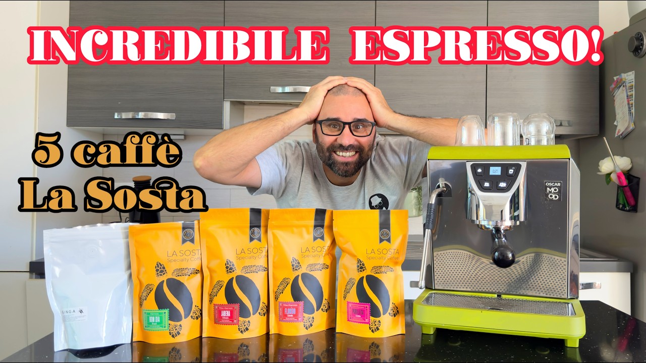 Assaggio in Espresso: 5 Caffè di La SOSTA Specialty | Profili e Ricette ...