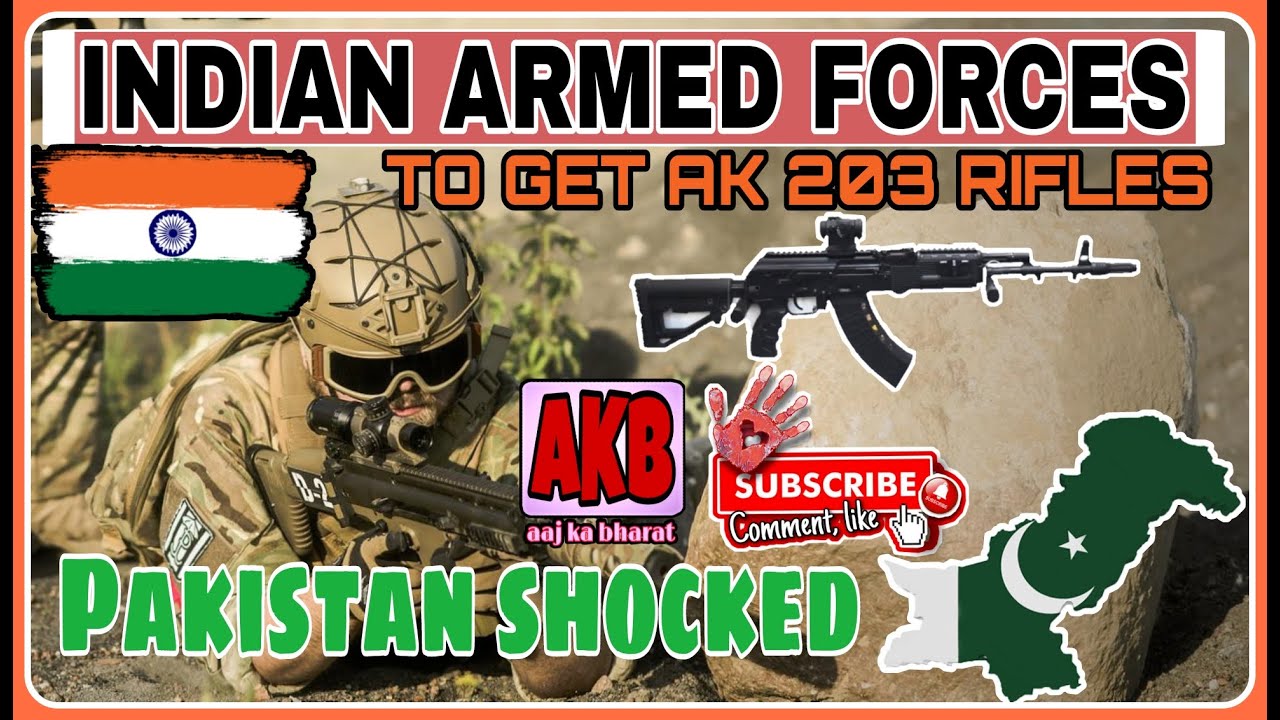 Pakistan Shocked AK 203 | Indian Army Advance Weapons - YouTube